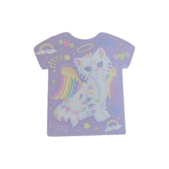 Lisa Frank | Toys | Vintage Lisa Frank Angel Kitty Cat Sticky Notes ...
